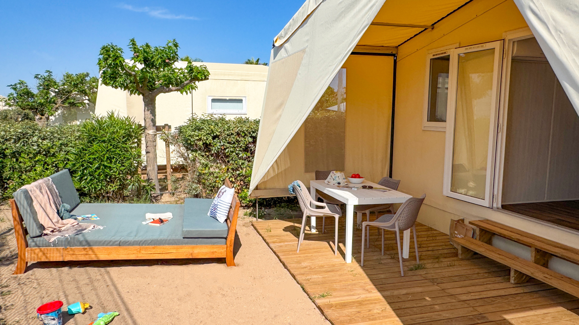 Happy Tent rental in Vias Plage - Camping Le Farret