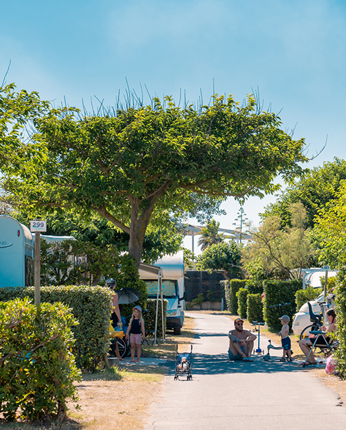 Emplacements — Camping Le Farret à Vias Plage